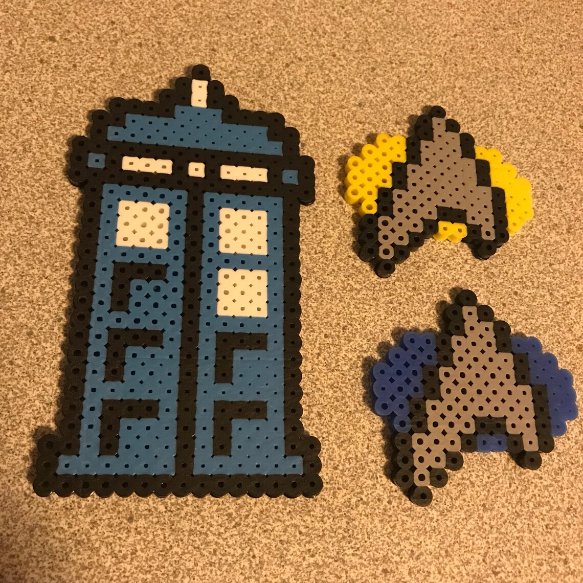Sci Fi Perler Figures - Etsy