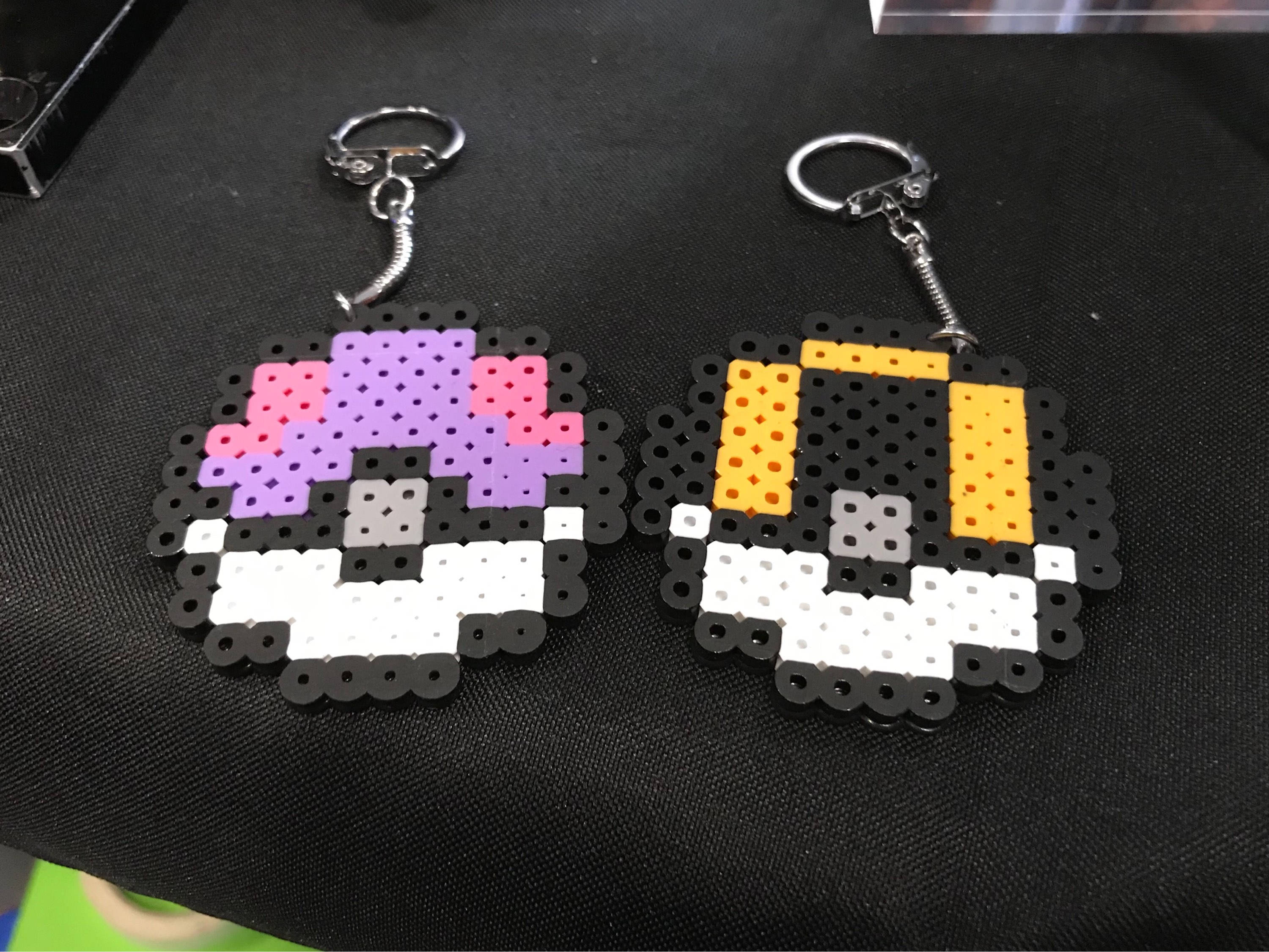 Pokeball Keychain - Etsy