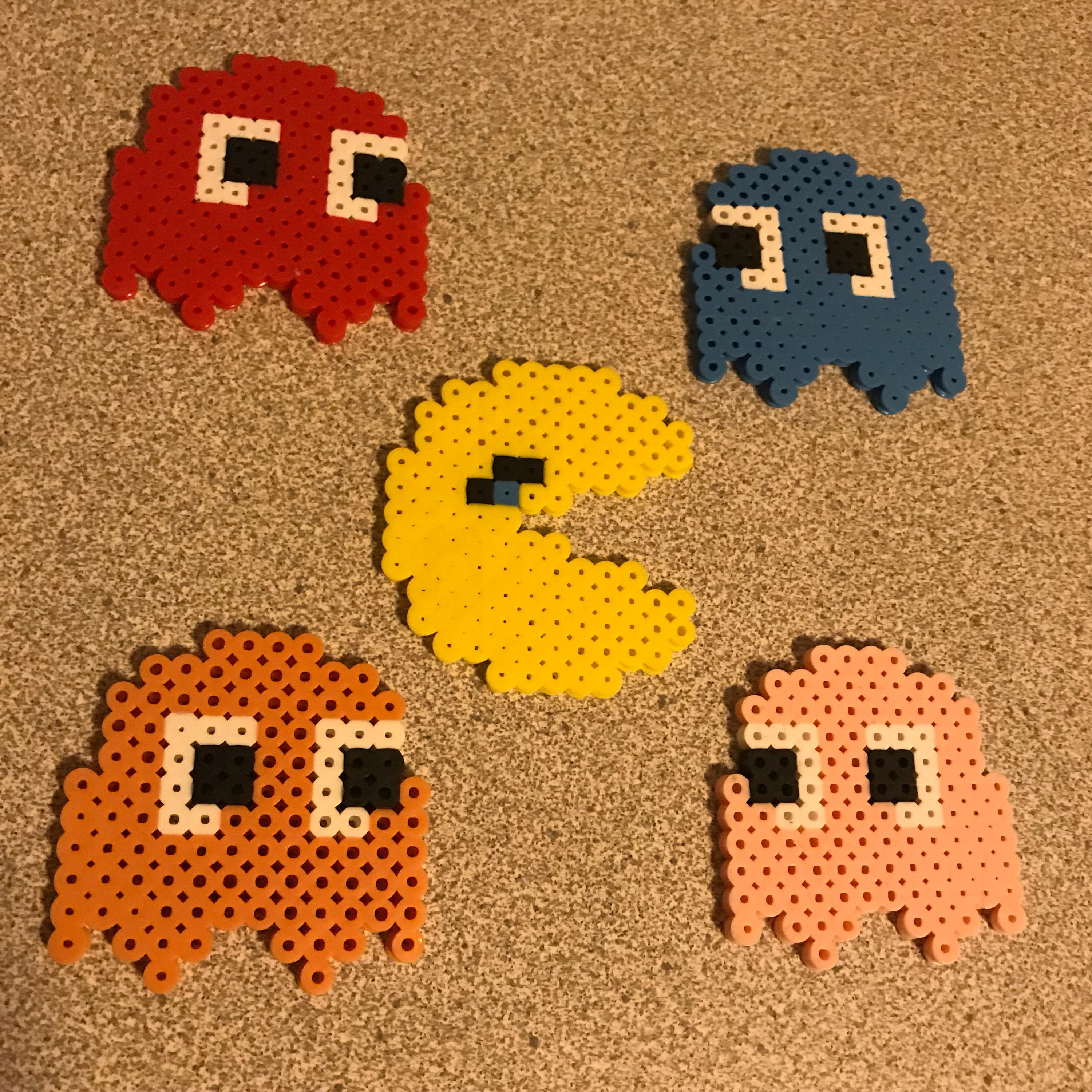 Pac-Man Perler chiffres - Etsy France