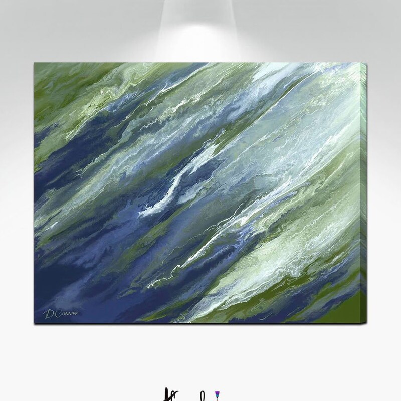 Chartreuse and Navy - Etsy