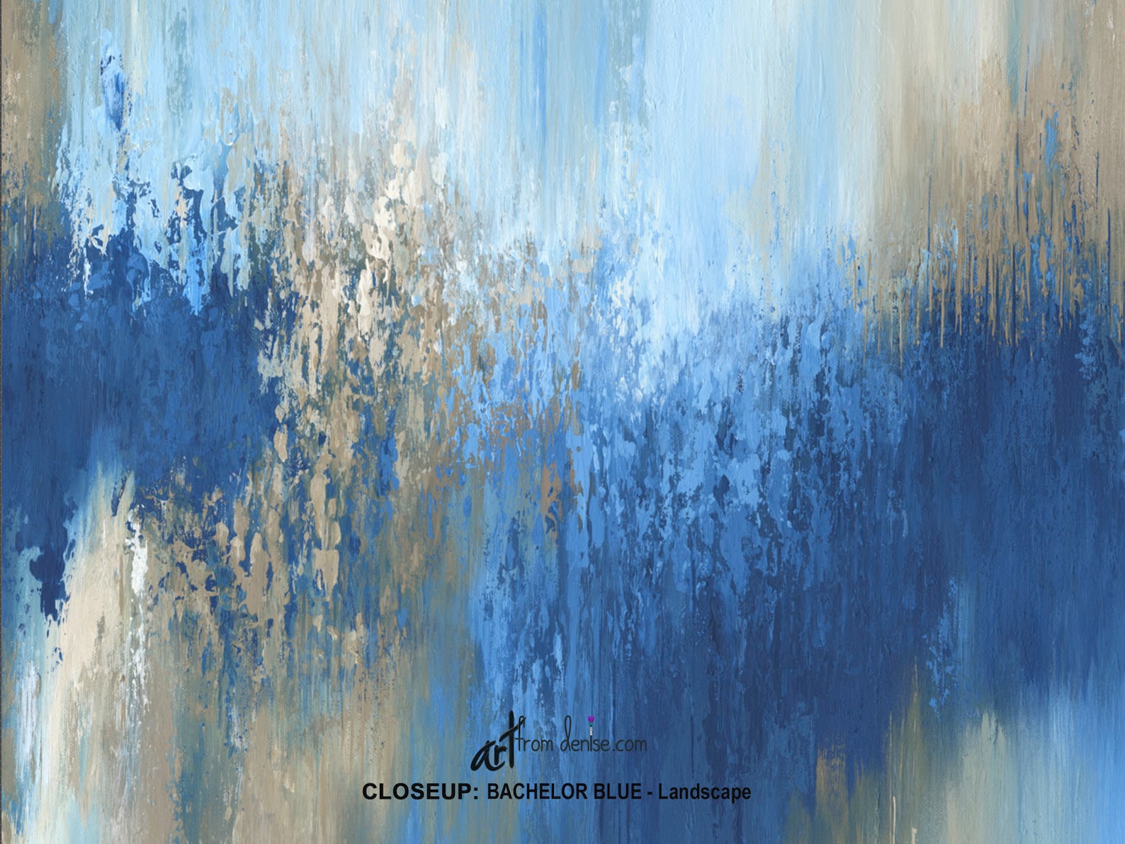 Large Wall Art Navy Blue Canvas Art Print of Abstract - Etsy