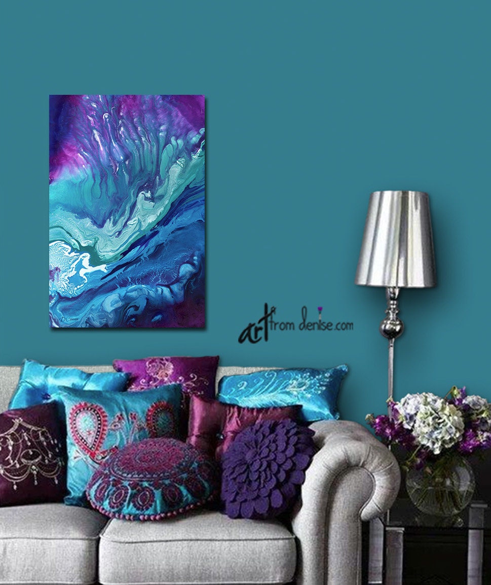 Purple Office Decor