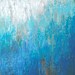 Aqua Blue and Brown Wall Art Large Abstract 3 Panel Canvas - Etsy