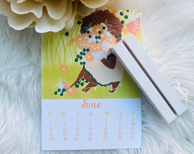 LE Calendar 2023 With Wood Stand - Etsy