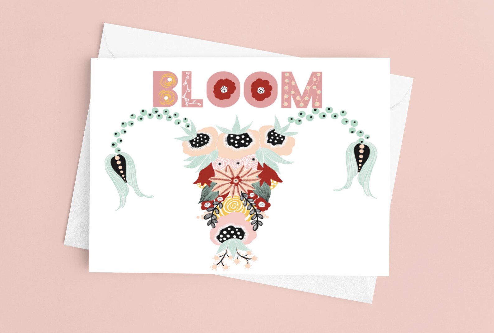 Bloom - Set of 5 Cards - Etsy