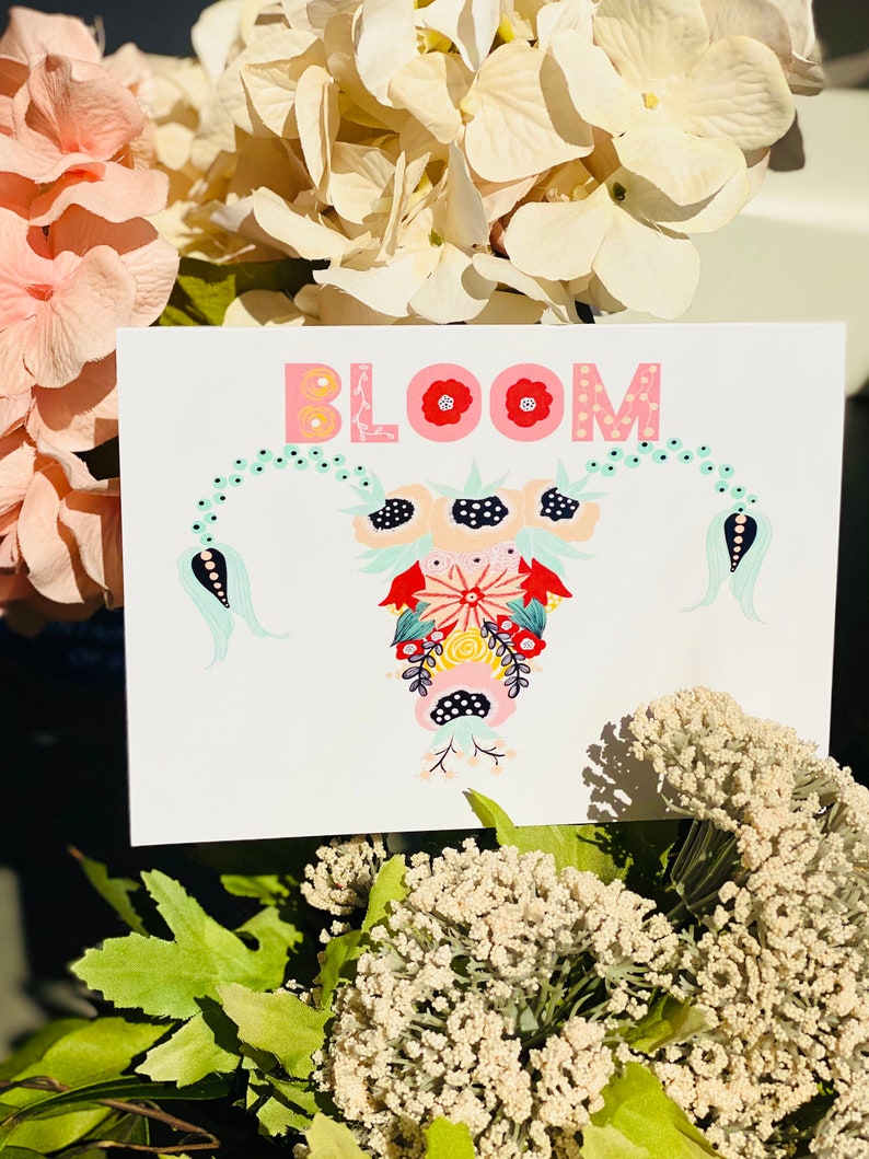 Bloom - Set of 5 Cards - Etsy