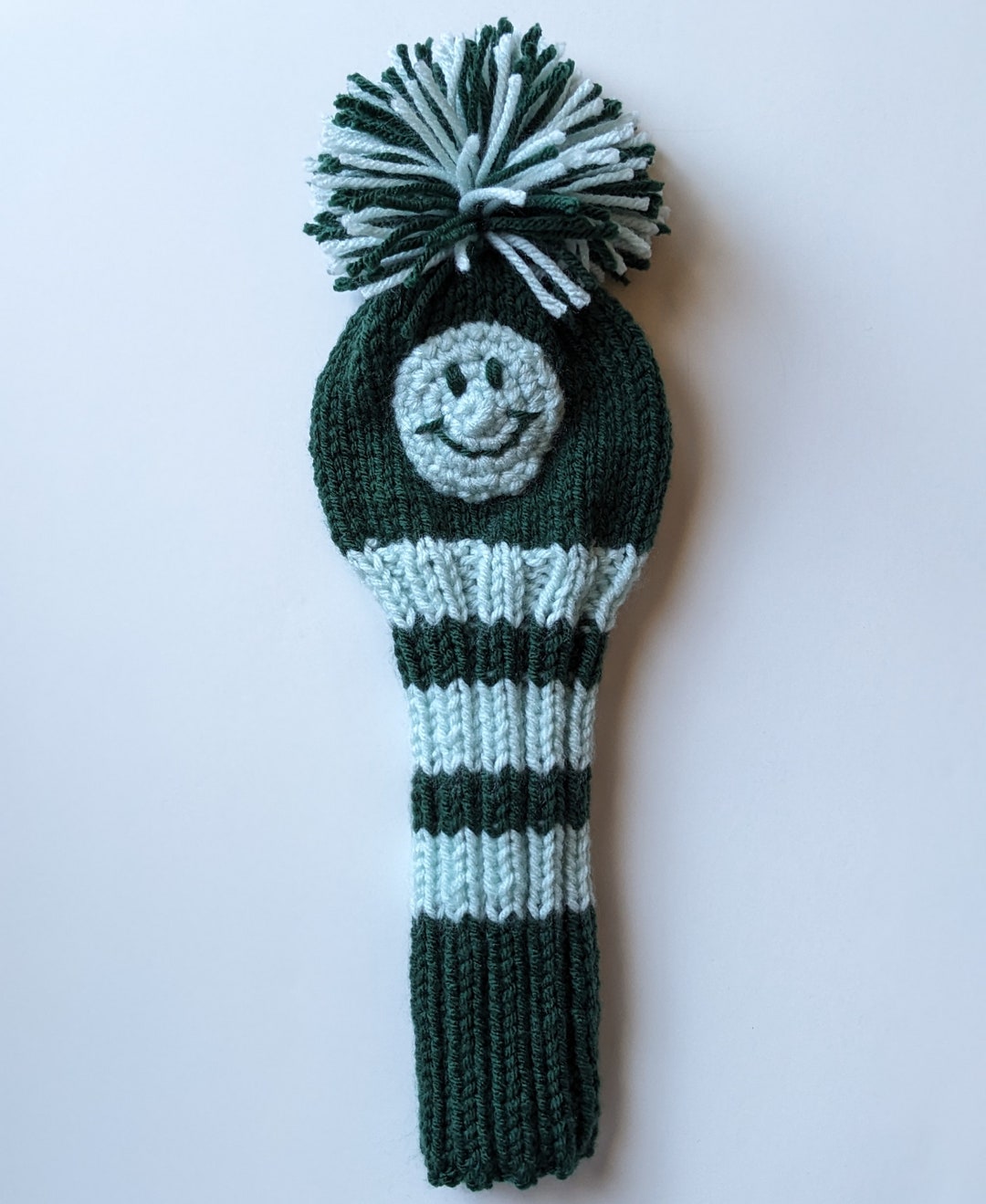 Smiley Face Cover, Any Size, Choose Your Colors! Custom Hand Knitted ...