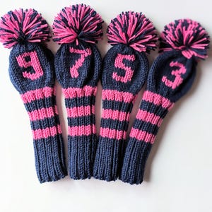 Set of 4, Made-to-order Golf Club Covers (personalized With Your Choice ...