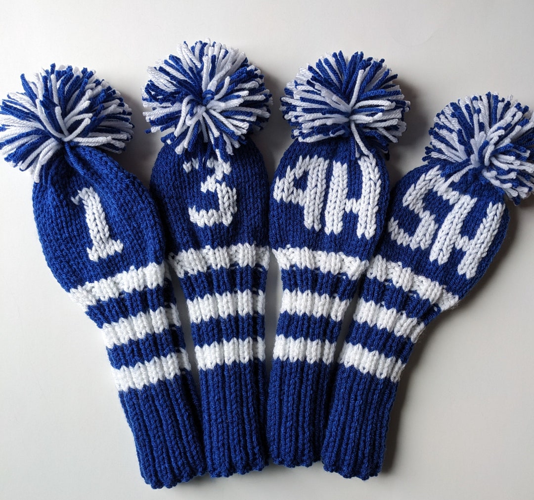 Set of 4, Made-to-order Golf Club Covers (personalized With Your Choice ...