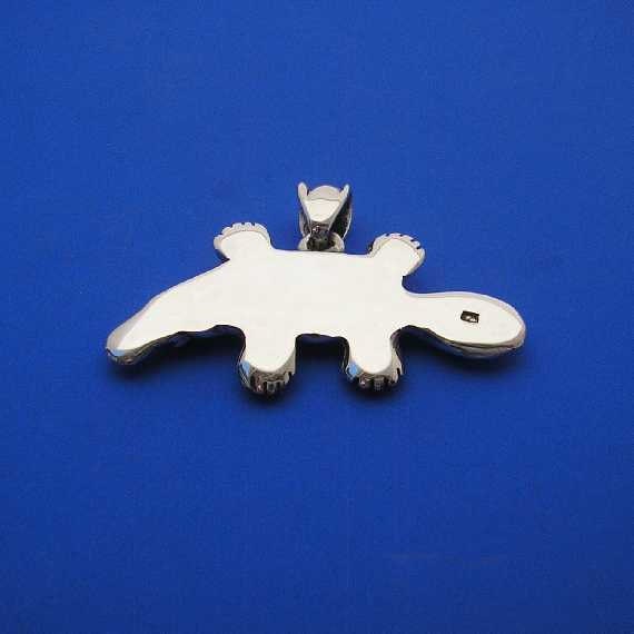 Silver Platypus Pendant Hand Made Solid Silver Jewelry - Etsy