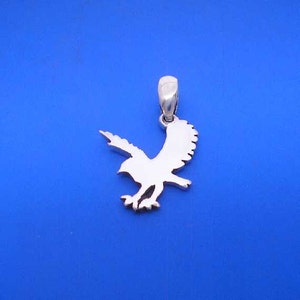Silver Blue Wren Bird Pendant, Hand Made Solid Silver - Etsy