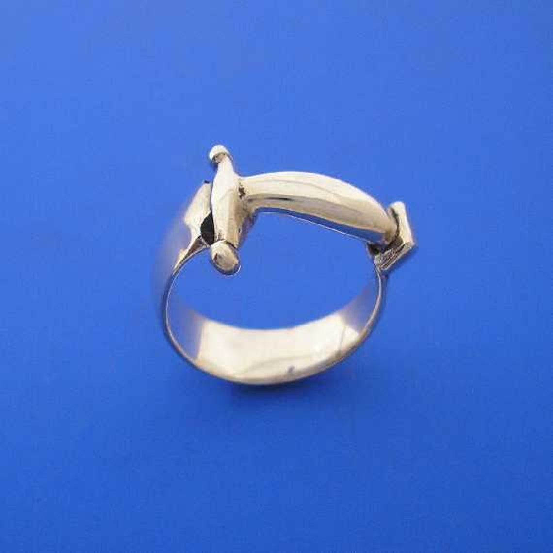 Silver Dagger Knife Ring Hand Made Solid Silver - Etsy
