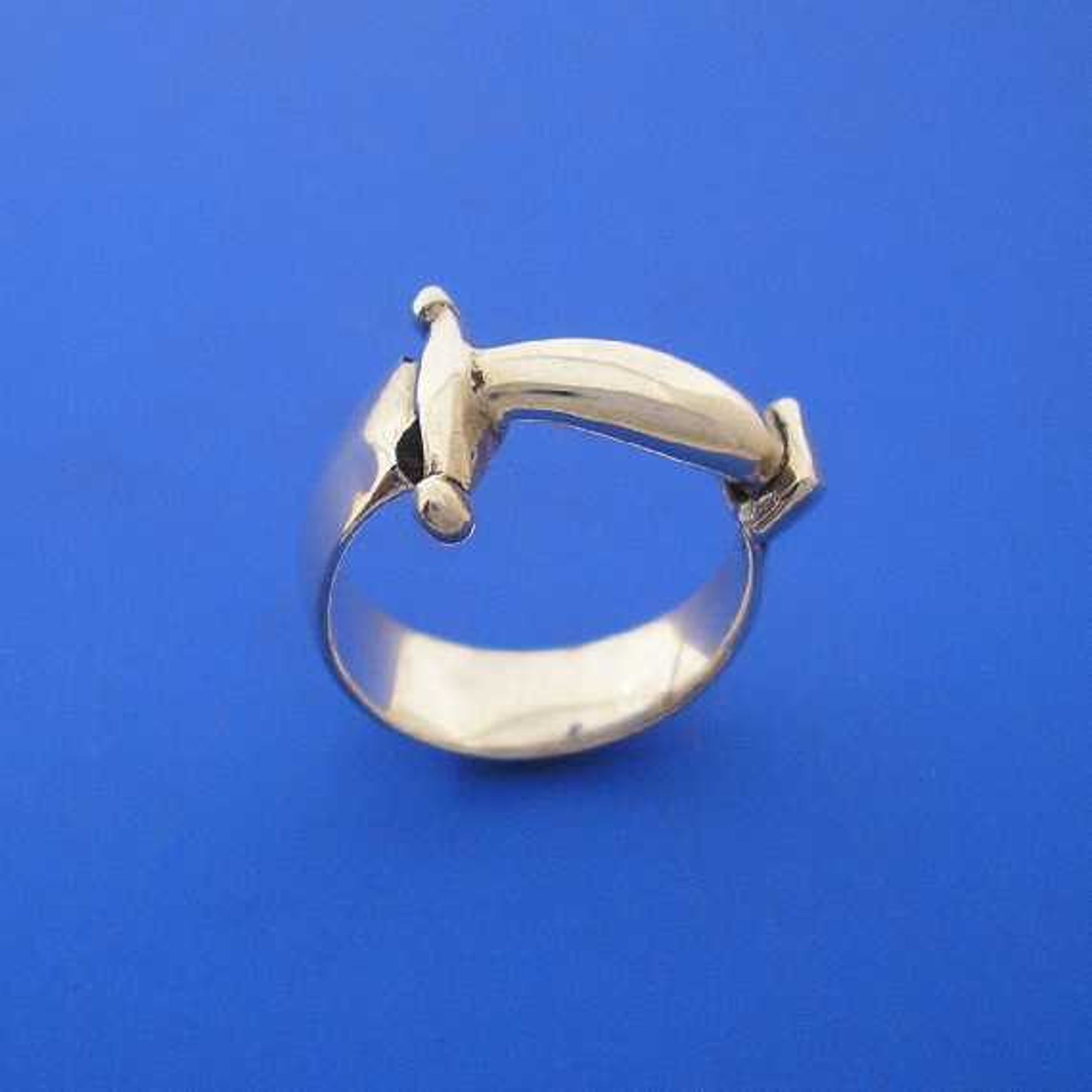 Silver Dagger Knife Ring Hand Made Solid Silver | Etsy