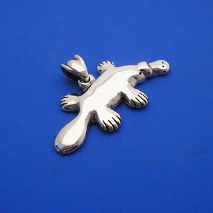 Silver Platypus Pendant , Hand Made Solid Silver Jewelry Jewellery - Etsy