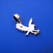 Silver Flying Blue Wren Bird Pendant Hand Made Solid Silver - Etsy