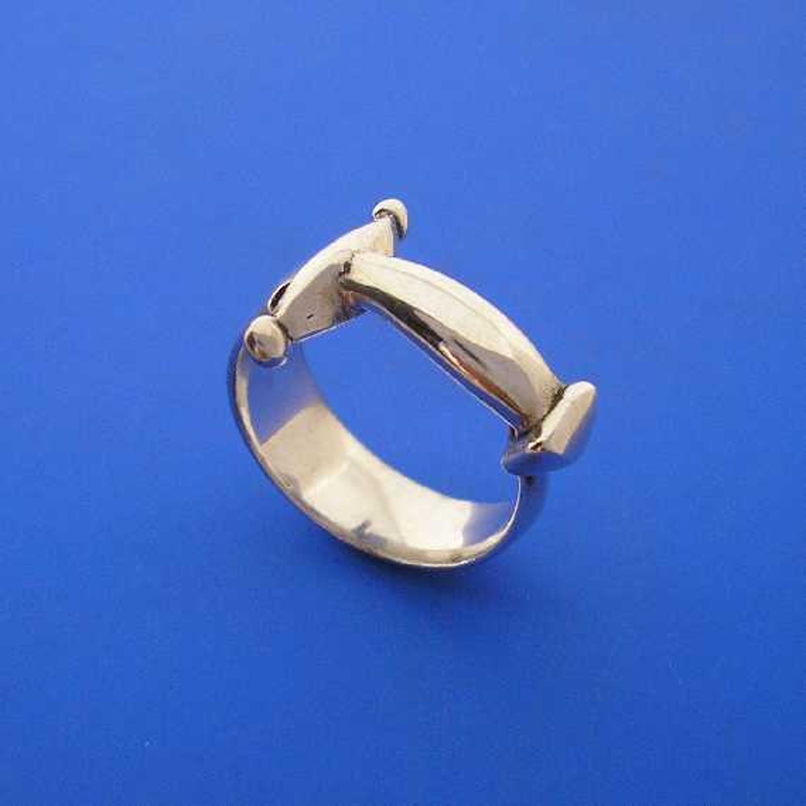 Silver Dagger Knife Ring Hand Made Solid Silver - Etsy