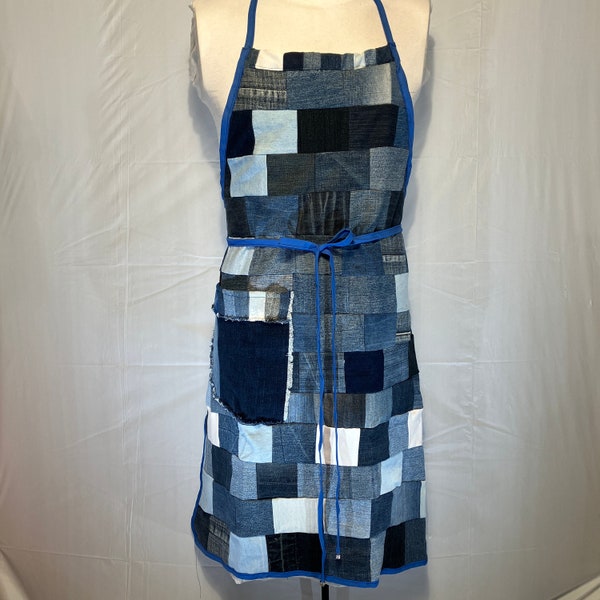 Denim Patchwork - Etsy
