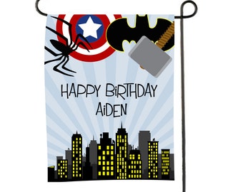 Superhero flags | Etsy