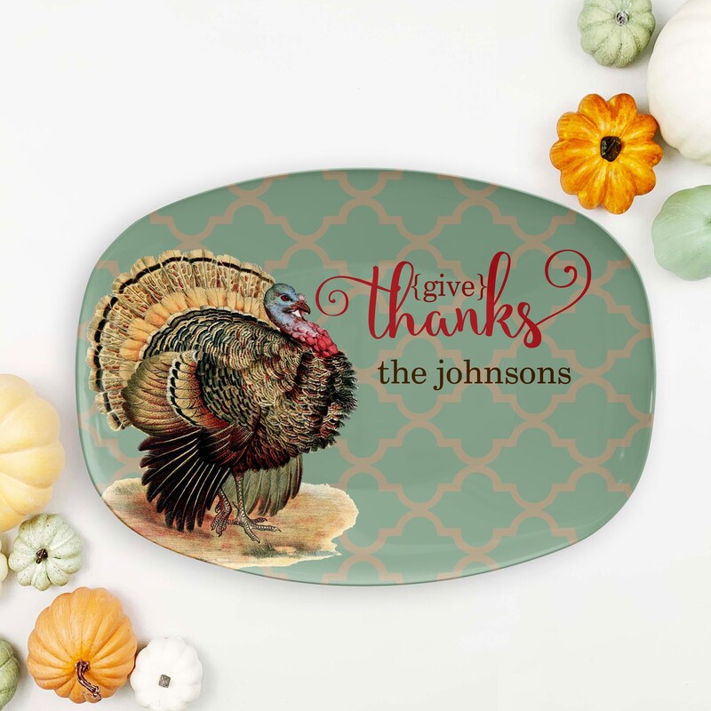 Turkey Platter - Etsy