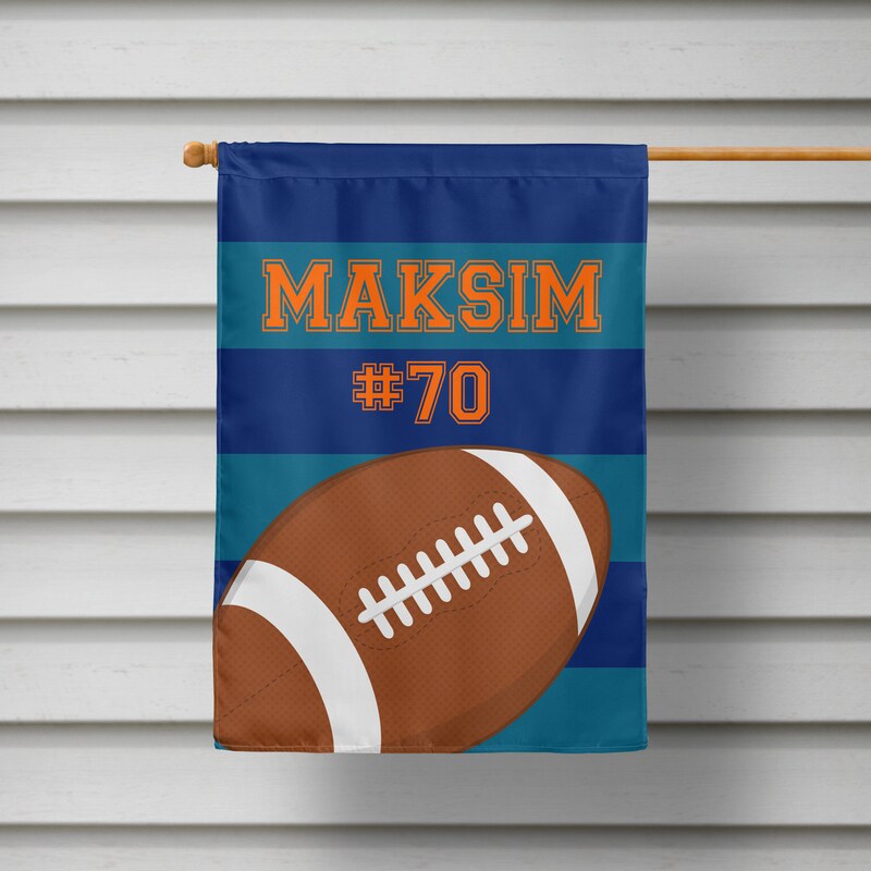 Football House Flags - Etsy