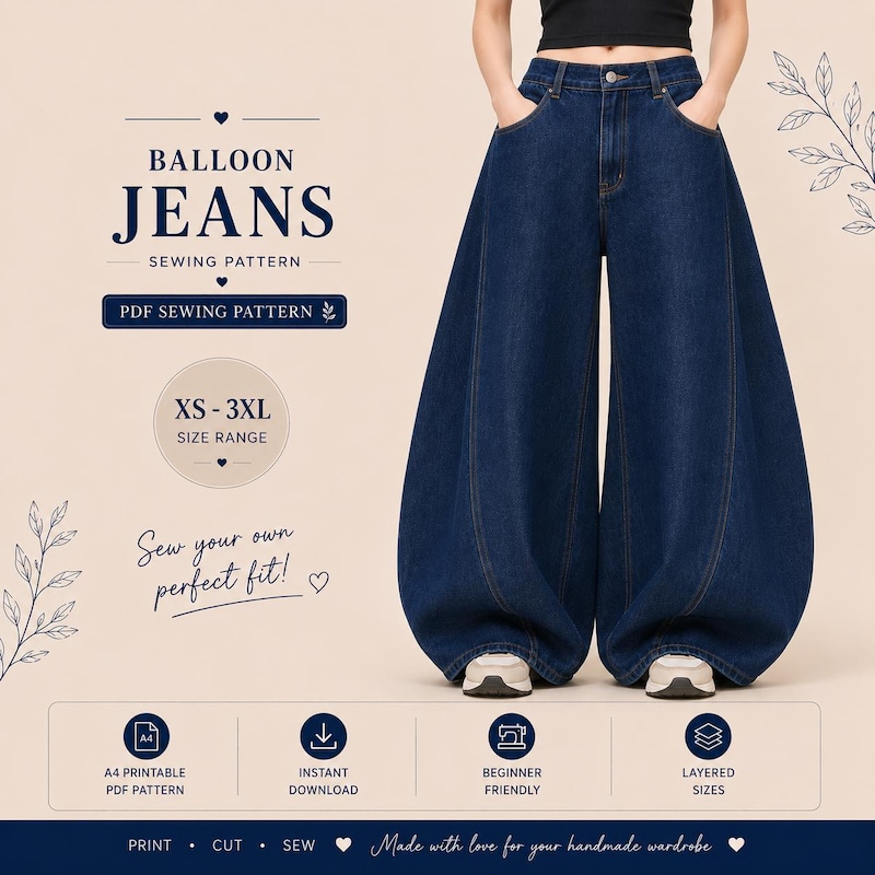 Hipster Jeans - Etsy UK