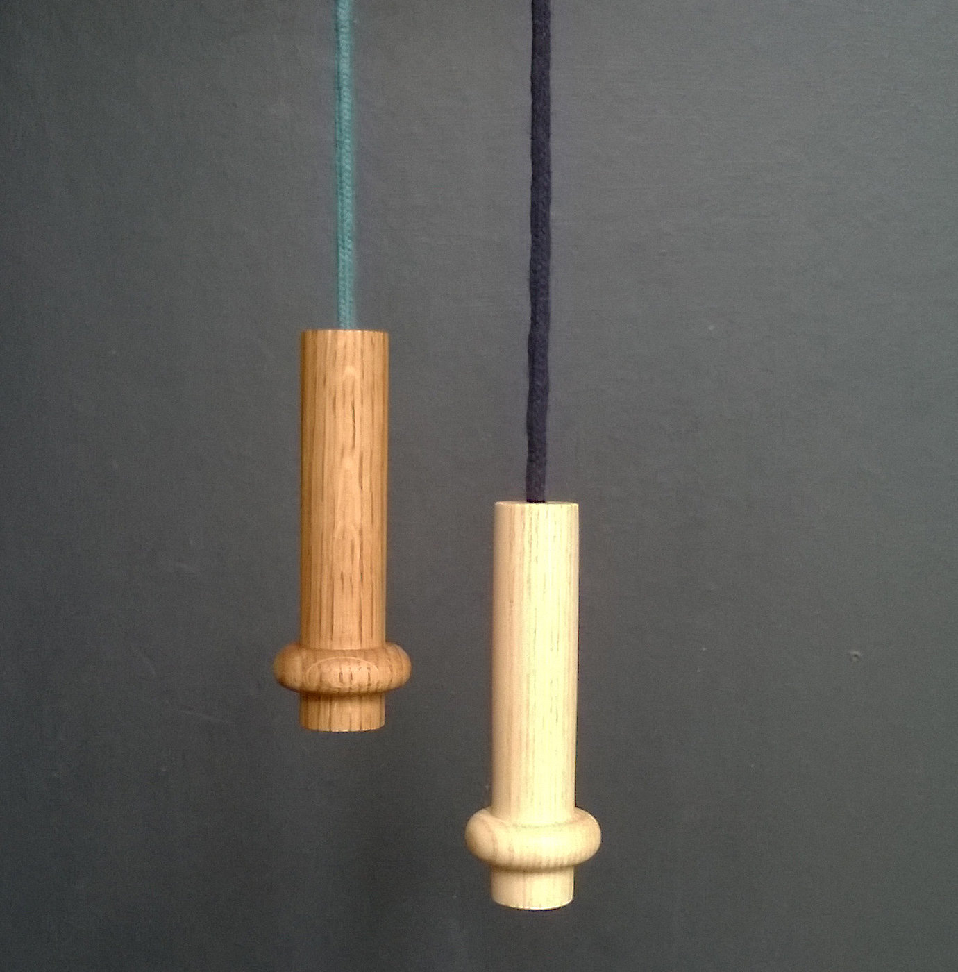 Contemporary Bead Light Pull With Coloured Cord - Etsy UK