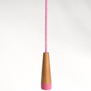 Painted Oak Lightpull With Matching Cord - Etsy UK