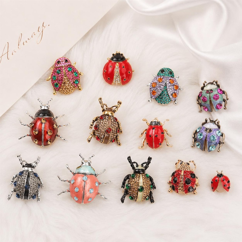 Vintage Ladybug Buttons - Etsy