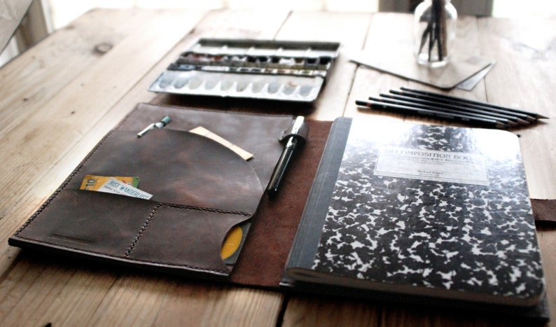 Composition book and Ipad Air case. Extra large Moleskine and | Etsy