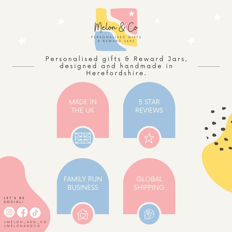 Double Pink and Blue Reward Jar Rainbow Tokens • Girls Reward Chart ...