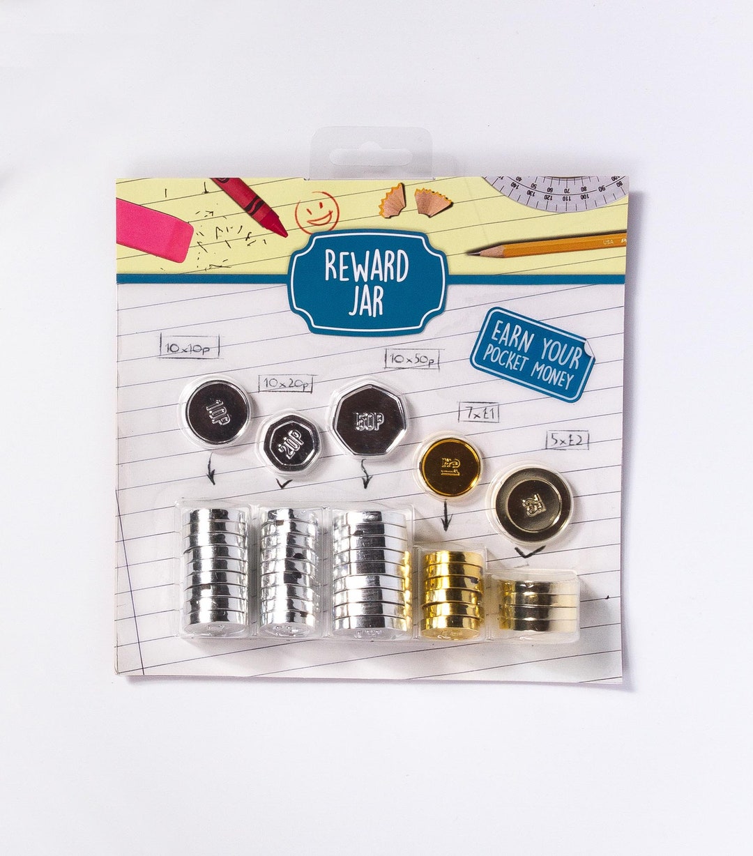 Plastic Money Tokens for Magnetic Reward Jar • Reward Chart • Earn ...