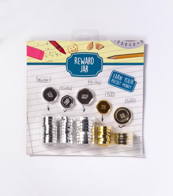 Plastic Money Tokens for Magnetic Reward Jar Reward Chart - Etsy