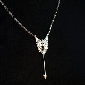 Antique Victorian Arrow Necklace/ Repurposed Necklace - Etsy