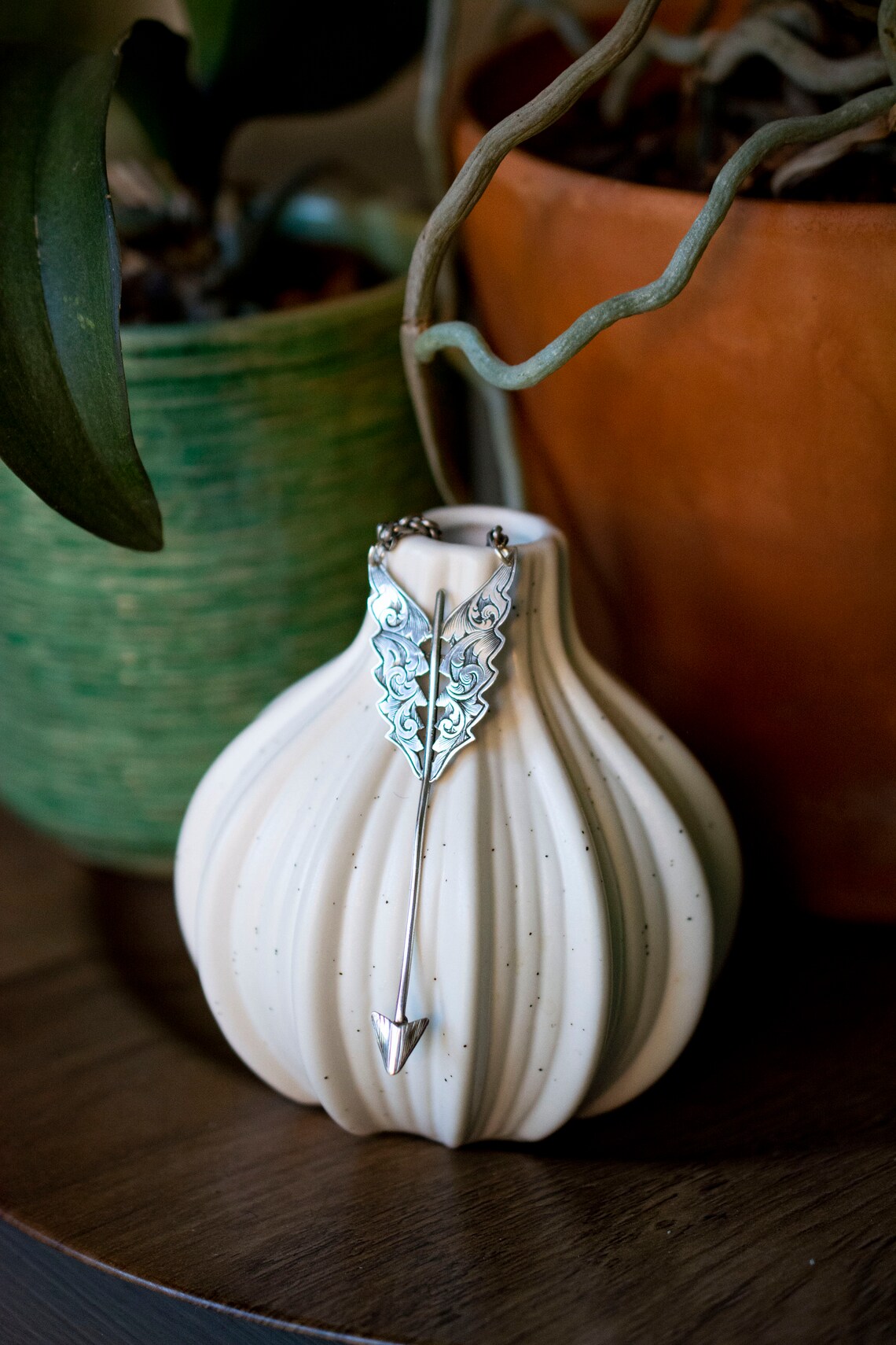 Antique Victorian Arrow Necklace/ Repurposed Necklace - Etsy