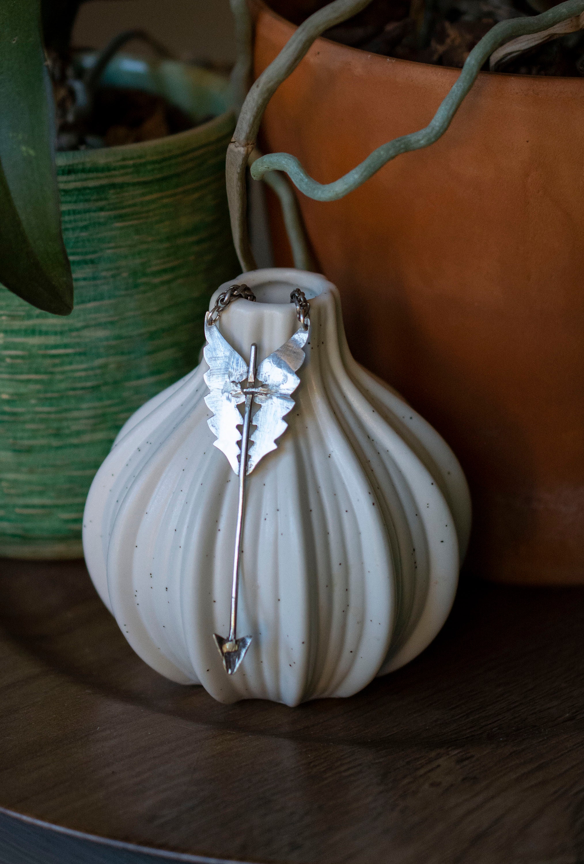 Antique Victorian Arrow Necklace/ Repurposed Necklace - Etsy