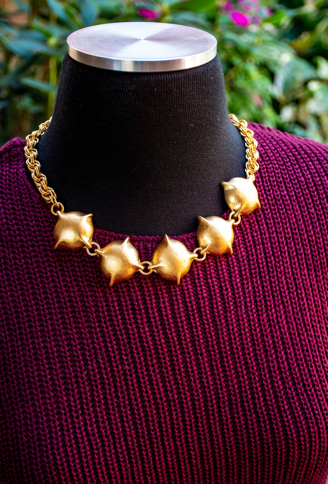 Modern Vintage Choker Necklace/ Choker Necklace - Etsy