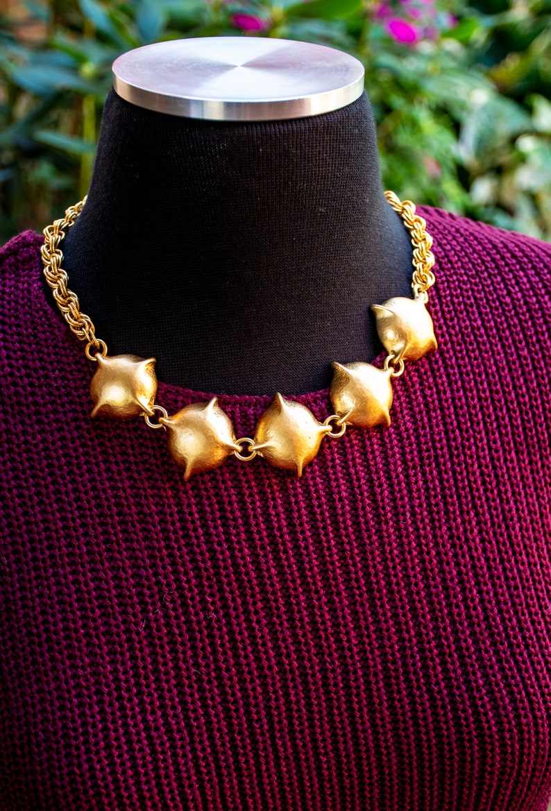 Modern Vintage Choker Necklace/ Choker Necklace - Etsy