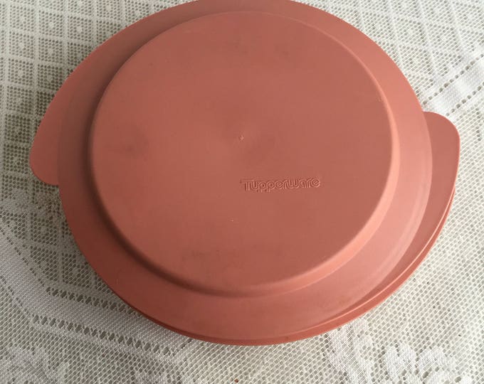 Vintage Tupperware Dusty Rose Microwave Reheatables Bowl With - Etsy