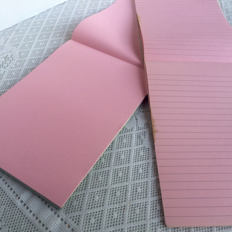 Pastel Paper Writing Tablets by Mead and Stuart Hall / Vintage | Etsy