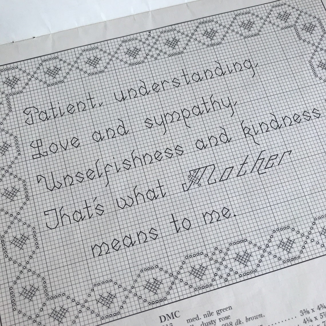 Vintage Cross Stitch Pattern Books / Altar Occasions and - Etsy