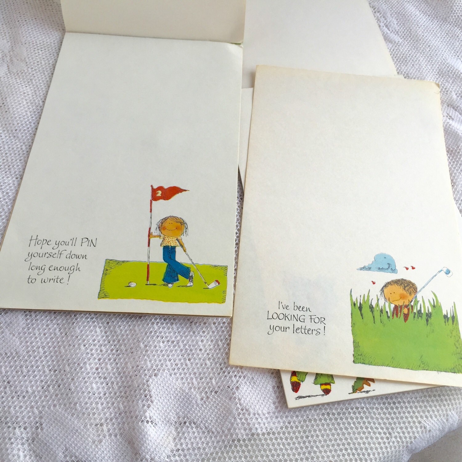 Golf Gab Writing Tablet / Humorous Golfing Writing Paper/ - Etsy