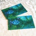 Blue and Green Fish Vintage Postcards / Hallmark Cards - Etsy