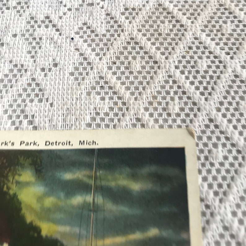 Vintage Paper Photography Postcard Band Concert at Night - Etsy