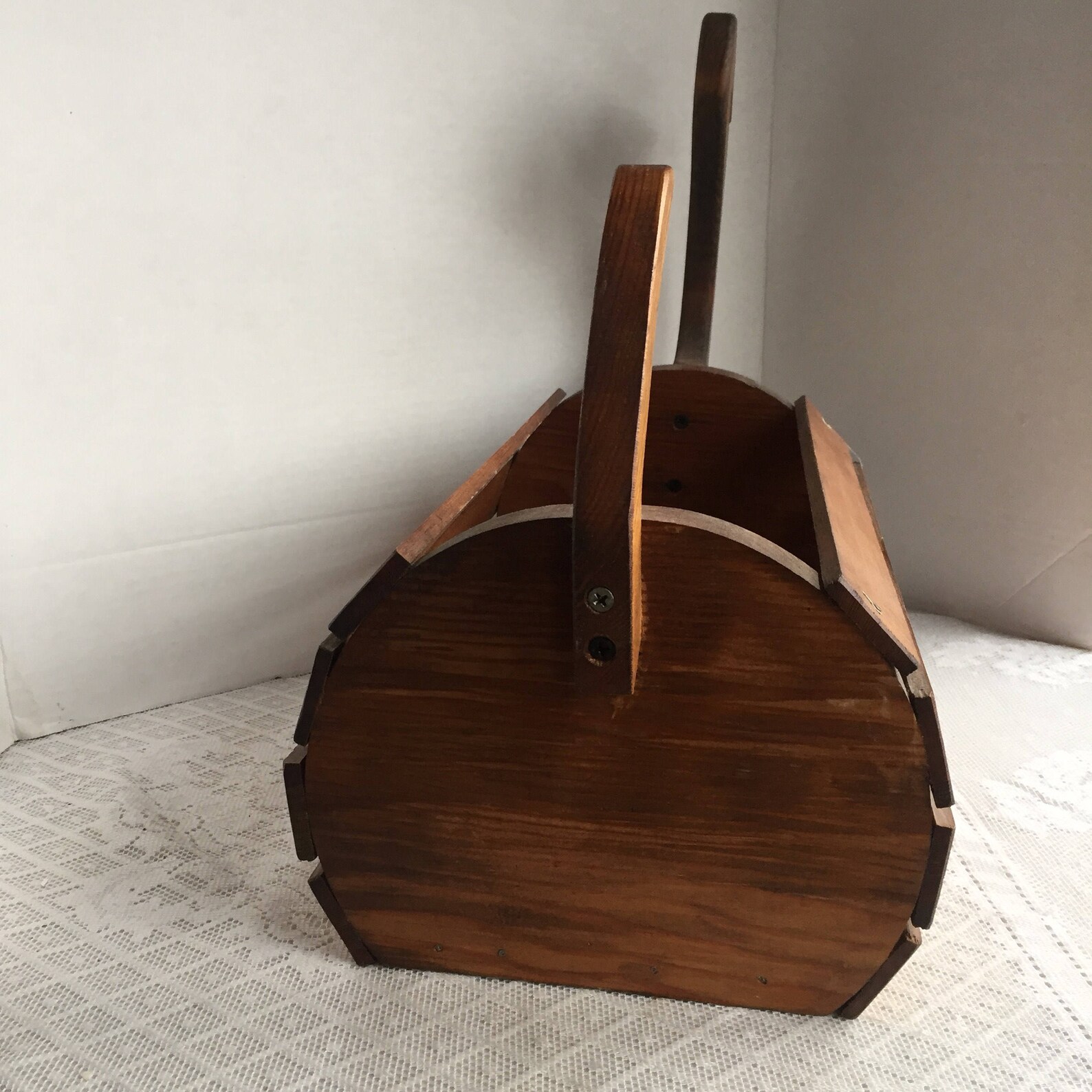 Vintage Wooden Duck Cape Cod Basket / Brown Wood Duck Magazine - Etsy