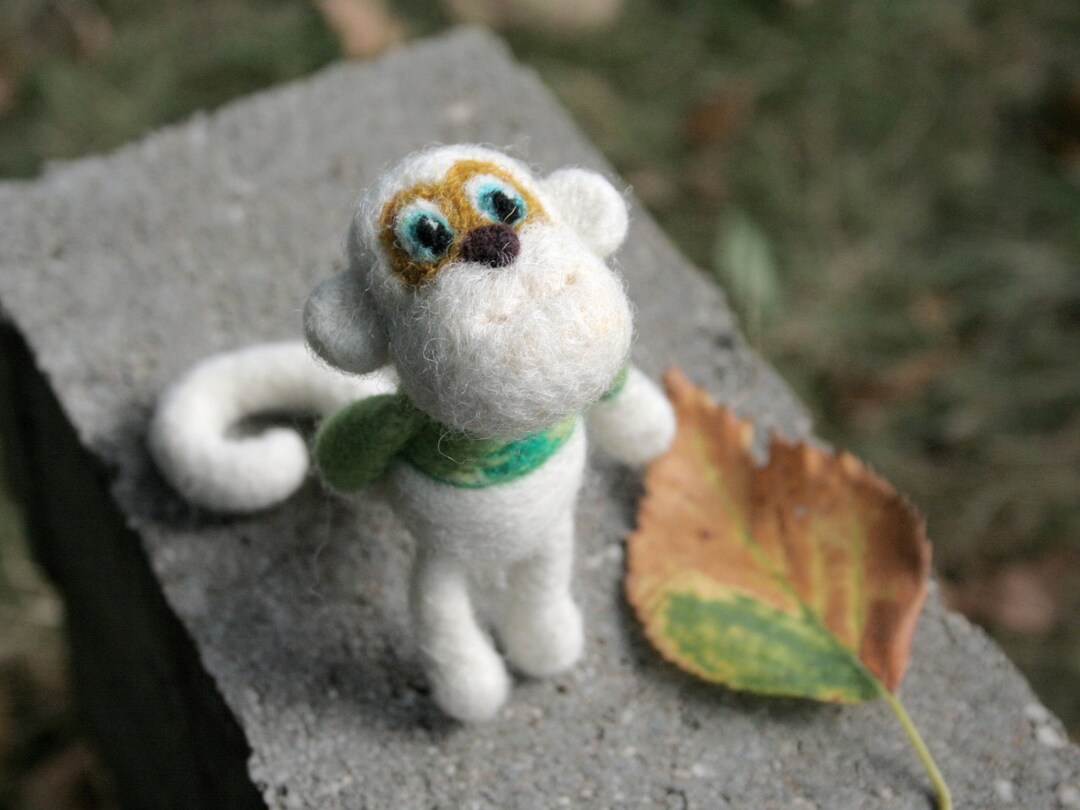 Needle Felted Monkey - Etsy