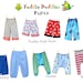 Short & Long Boys Romper PDF Sewing Pattern. Jon Jon, Longall Digital ...