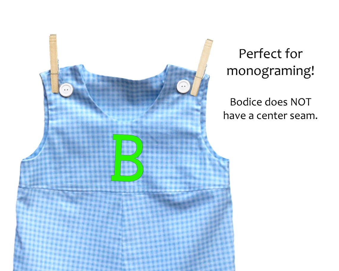 Short & Long Boys Romper PDF Sewing Pattern. Jon Jon Longall - Etsy