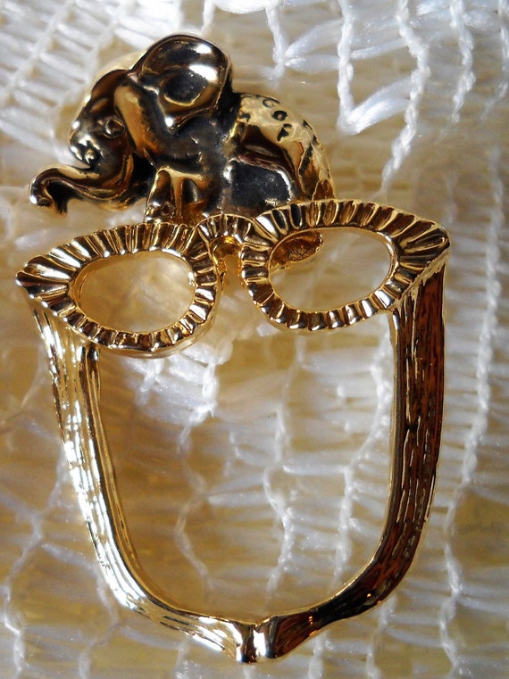 vintage gop elephant - Gem