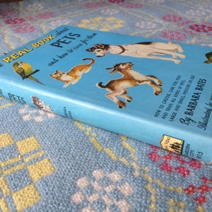 The Real Book About Pets and How to Care for Them Vintage | Etsy