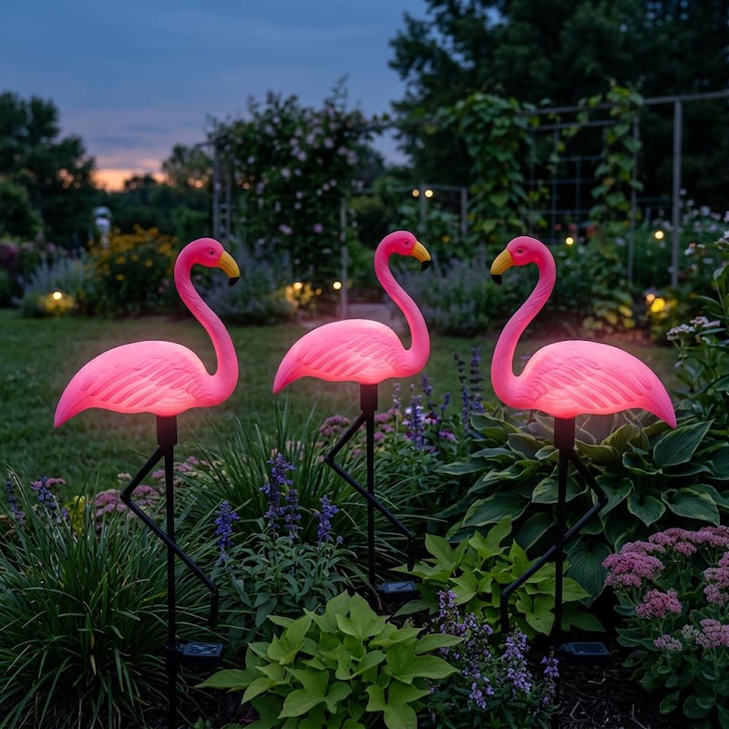 Flamingo Outdoor Lighting - Etsy